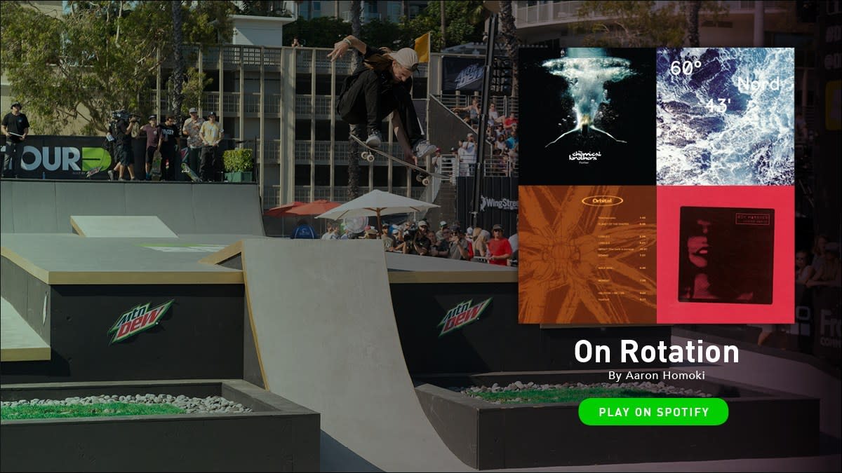 Pro Skater Aaron 'Jaws' Homoki Shares the Playlist That Amps Him Up