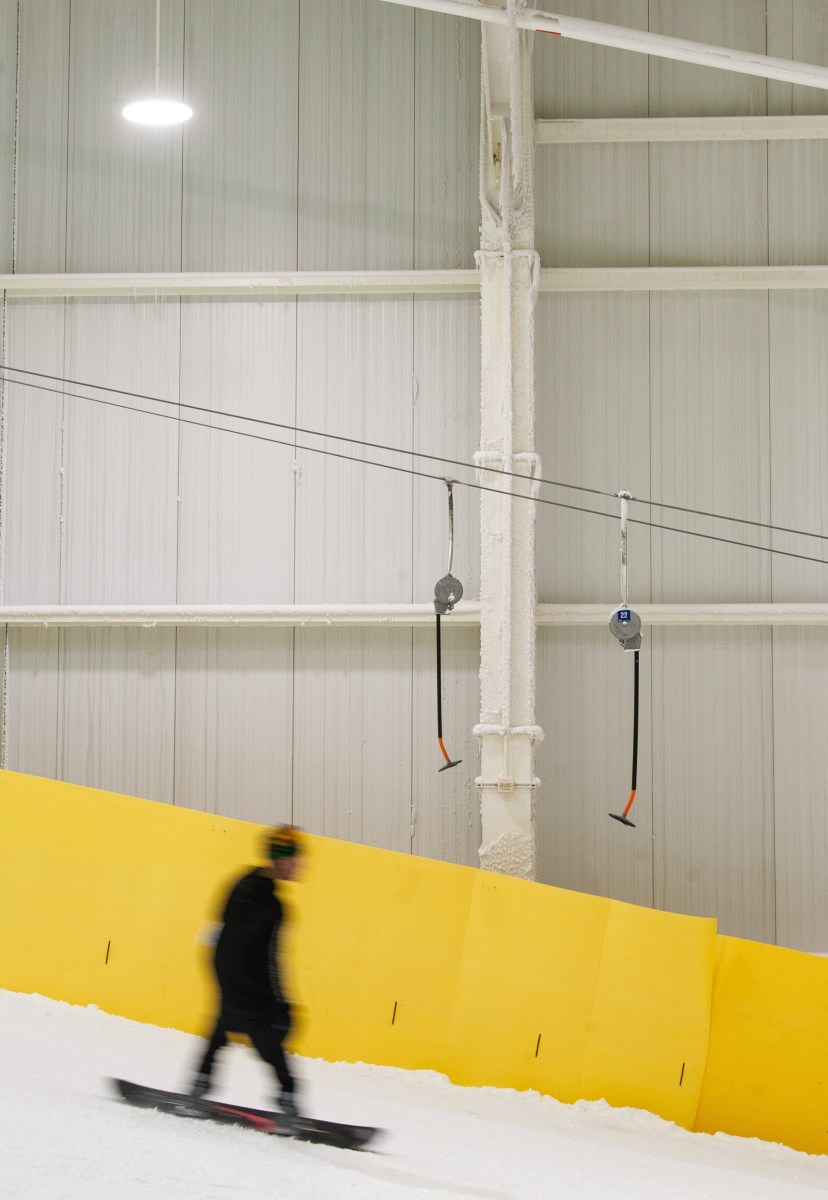 Inside The First Year-Round Snow Dome In North America