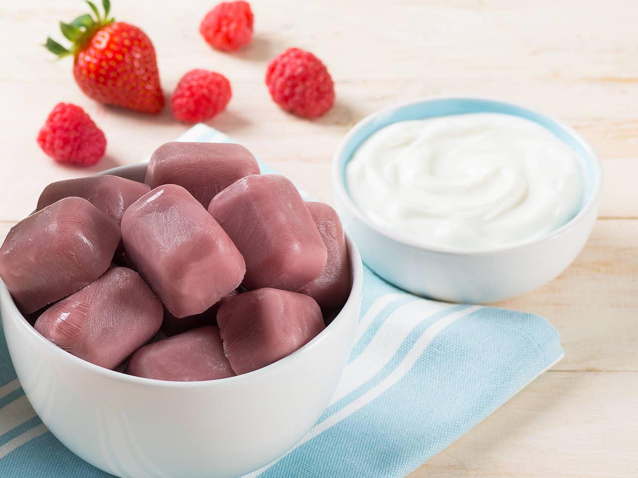 Recipe: How to Make Grape Juice Froyo Bites