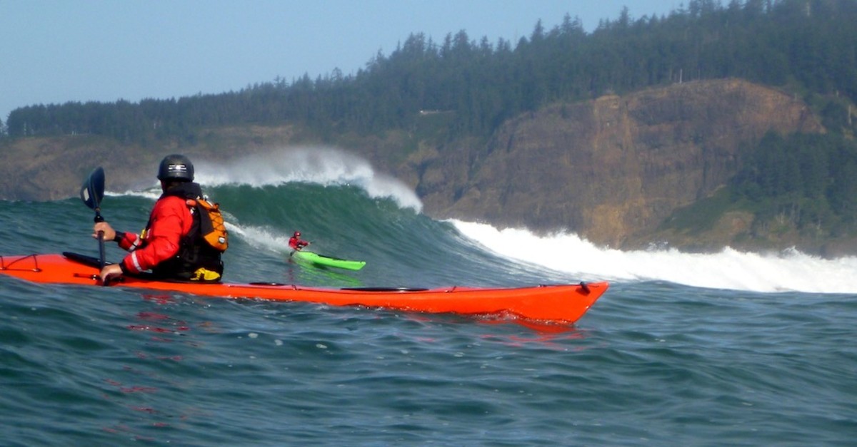 Biggest Wave Ever Surfed in a Sea Kayak?