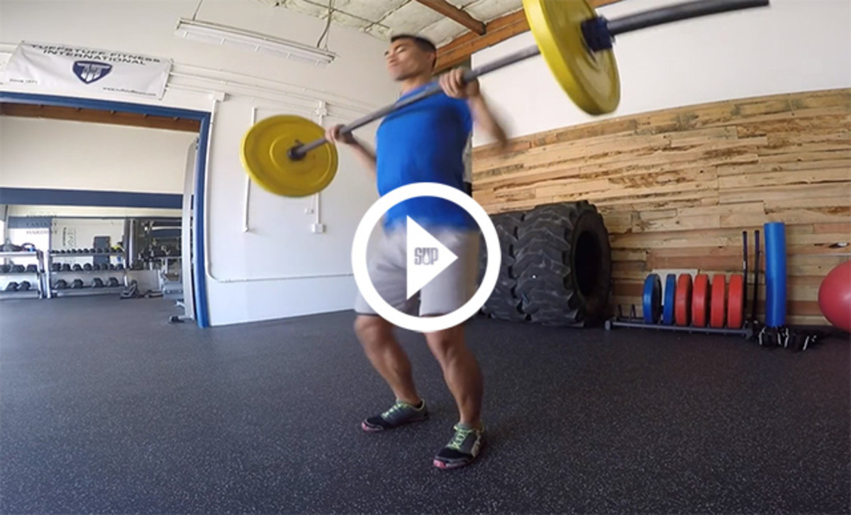 Paddle Healthy | One Exercise Workout — Part 3 | Hang Clean Front Squat