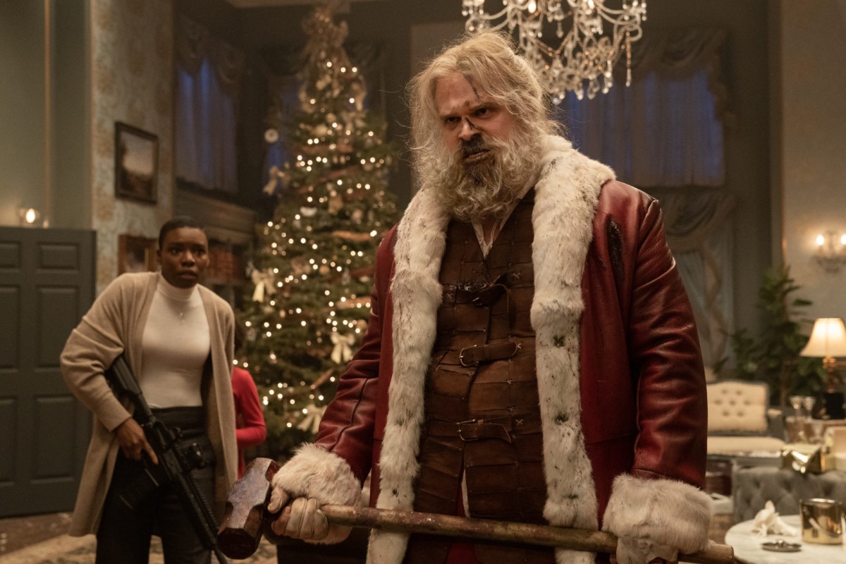 David Harbour on Playing a Brawling Santa Claus in ‘Violent Night’