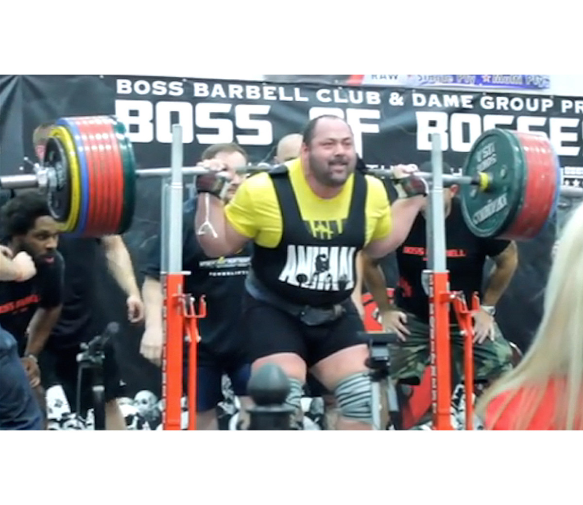 Powerlifting Squat Record