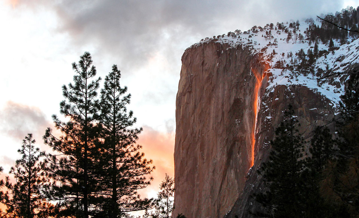 A Road Trip to Yosemite National Park to Witness the Firefall
