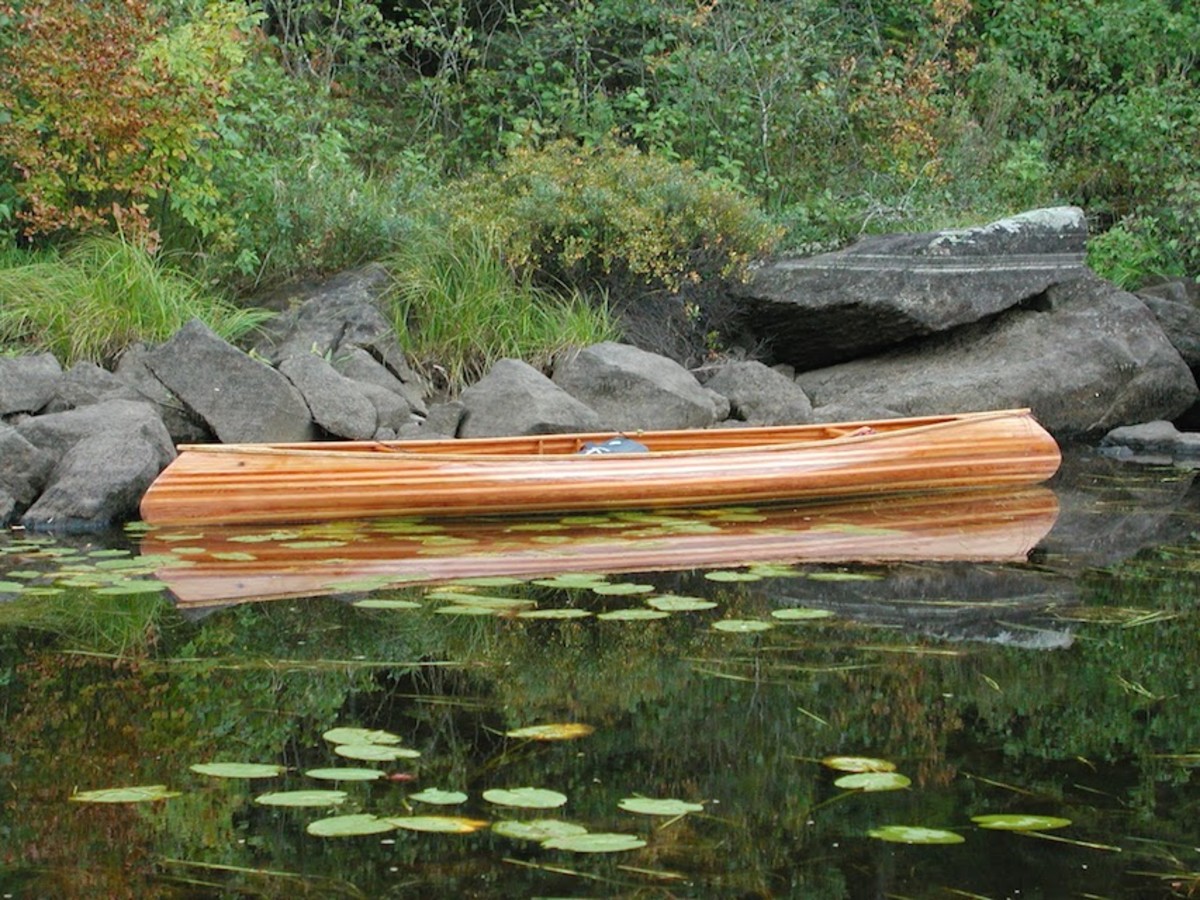 Rides: Bryan Whitehead’s 16.5-foot Cedar Strip Solo