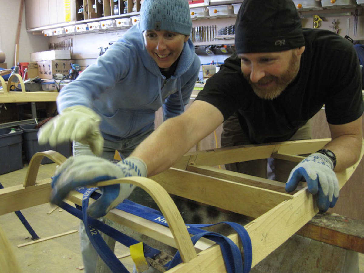 Zen and the art of boat building at Cape Falcon Kayaks
