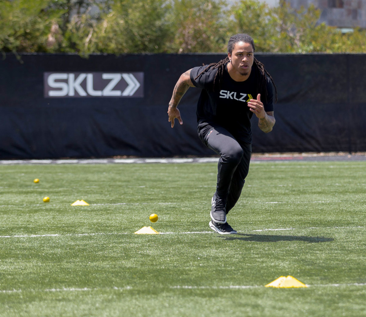 Football Drills: Build power with Jason Verrett’s Pro Bowl workout ...