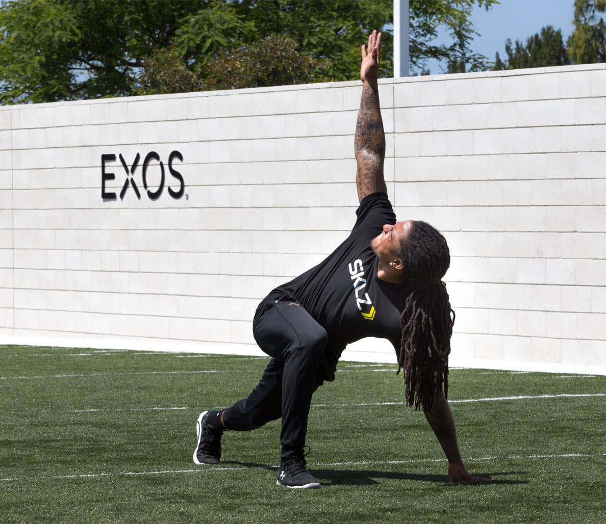 Football Drills: Build power with Jason Verrett’s Pro Bowl workout ...