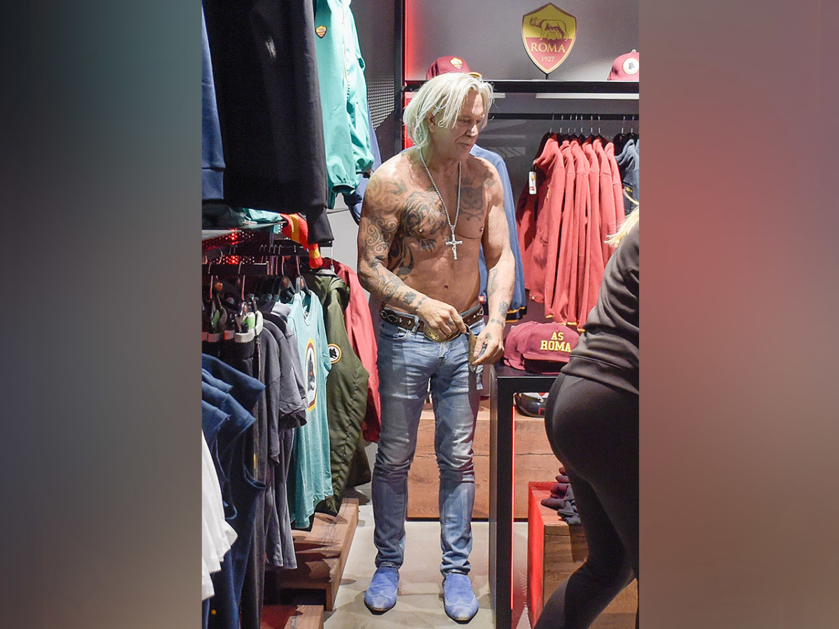 Photos: Mickey Rourke Still Insanely Shredded at 65