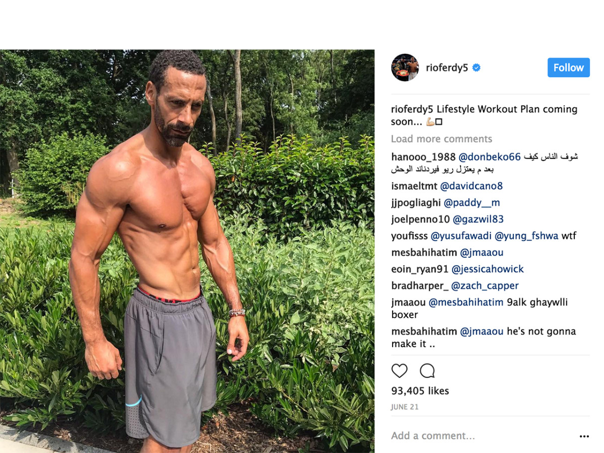 Rio Ferdinand's Major Boxing Body Transformation: See How He Trained for It