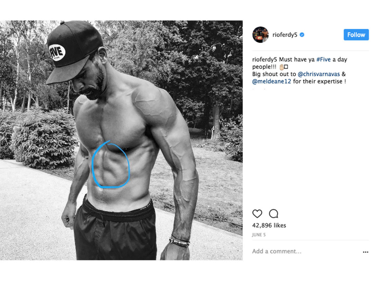 Rio Ferdinand's Major Boxing Body Transformation: See How He Trained for It