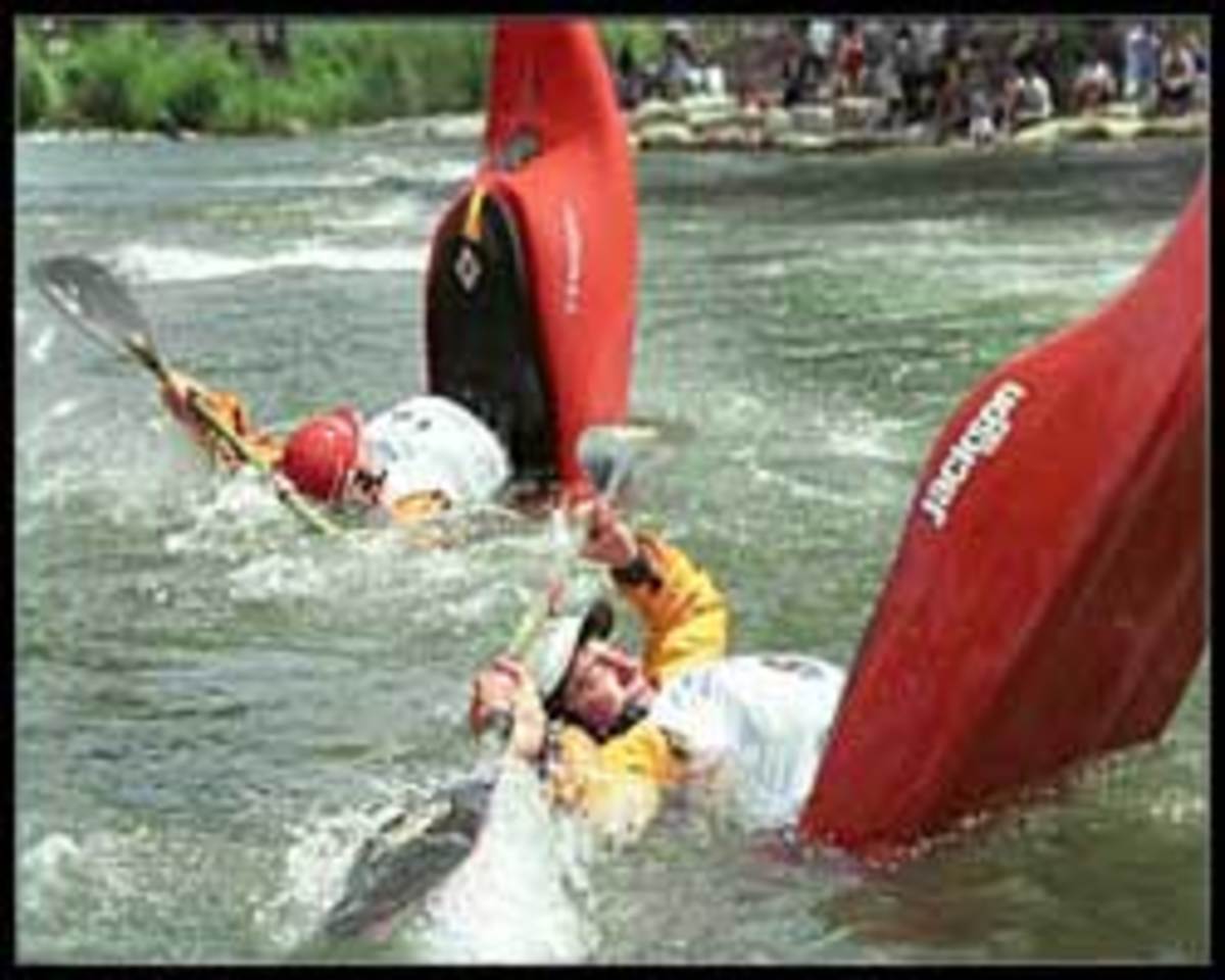 Pro Kayakers Face Off In Reno