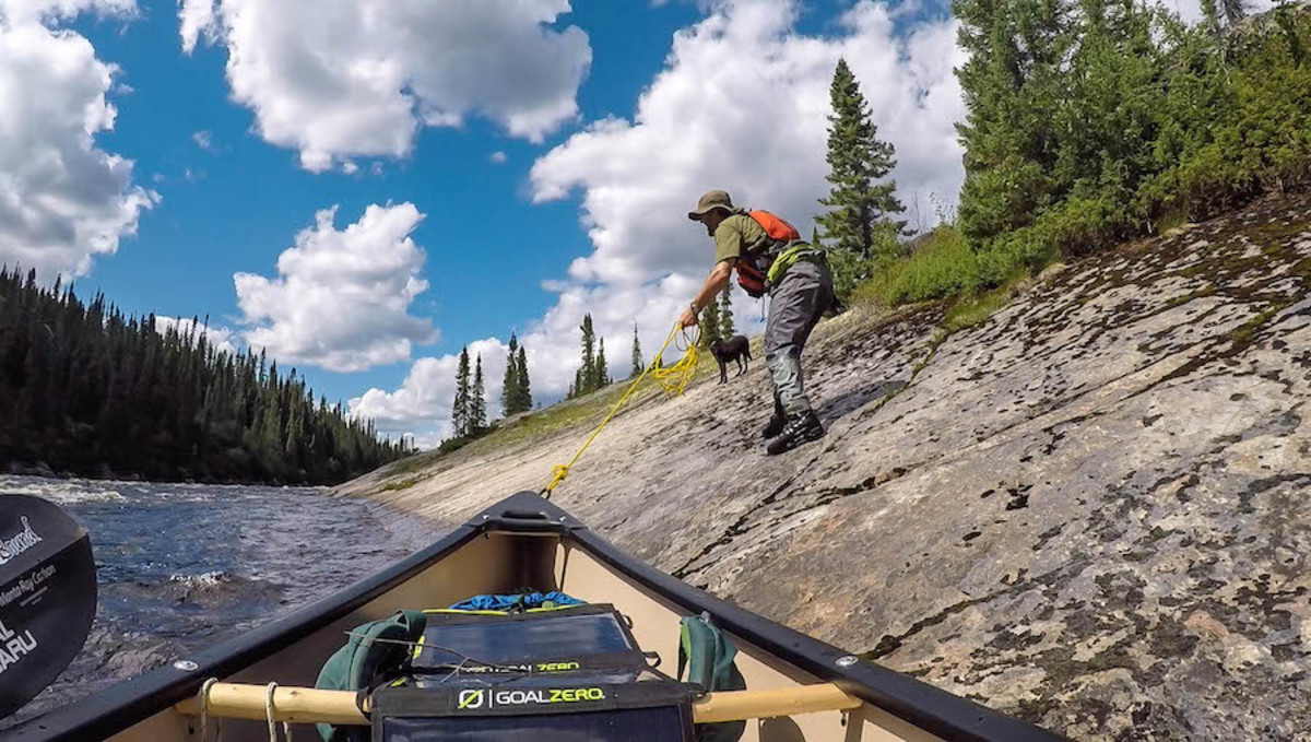 Man and Dog: The Adventures of Justin Barbour and his dog Saku