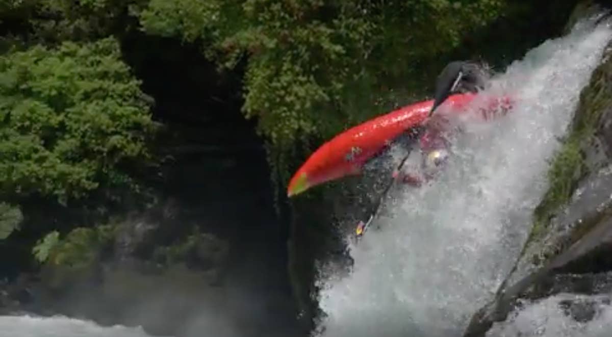Inside the barrel-rolling freestyle kayak trick from Aniol Serrasolses