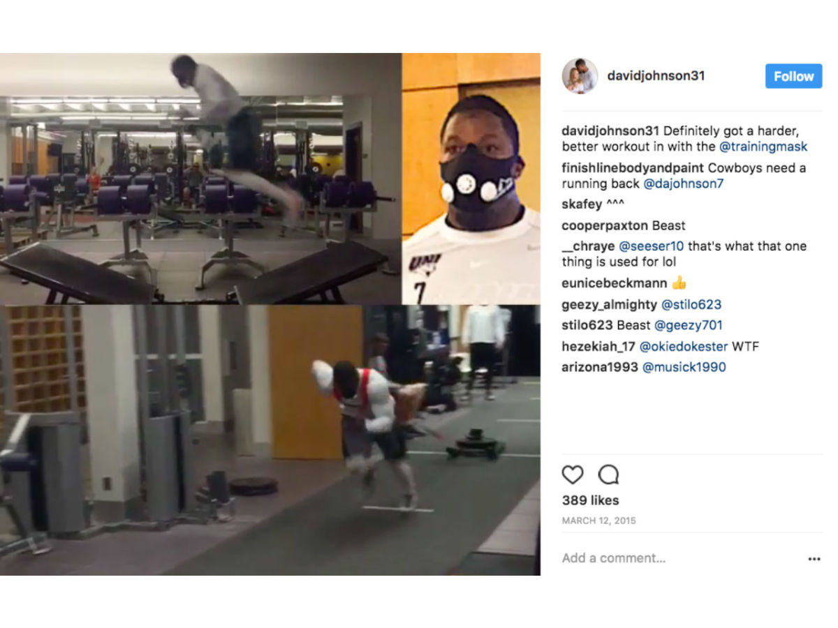 10 Ways David Johnson Trains to Be One of the Strongest Running Backs ...