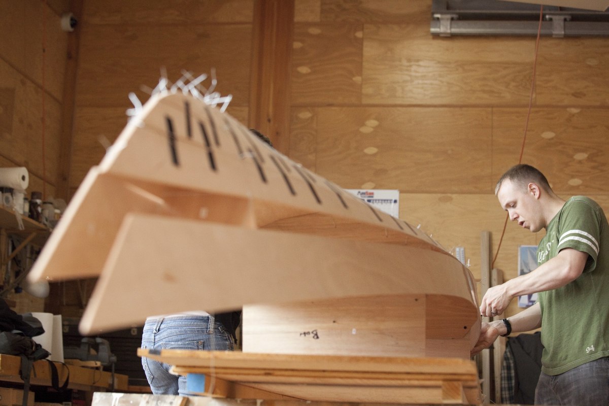 Woodenboat Workshop, Day 1