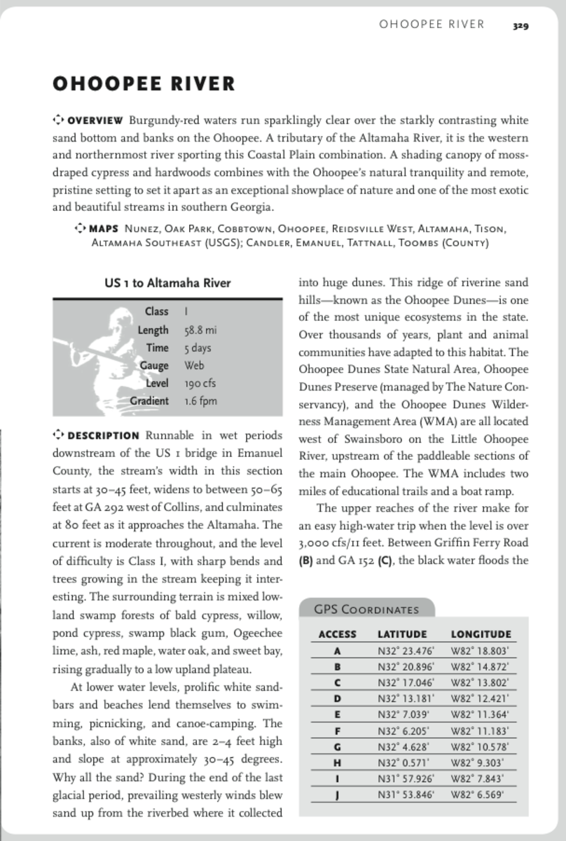 Best of Georgia: Ohoopee River