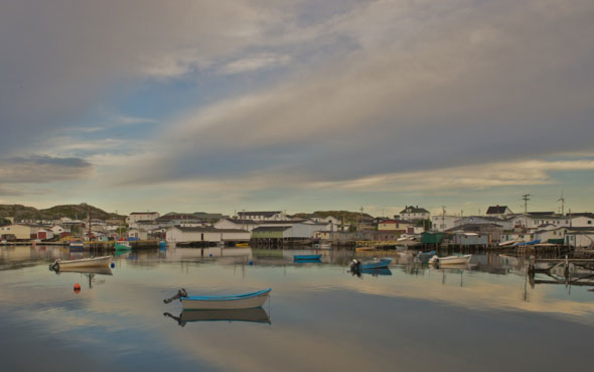 Paddling Burgeo, Newfoundland