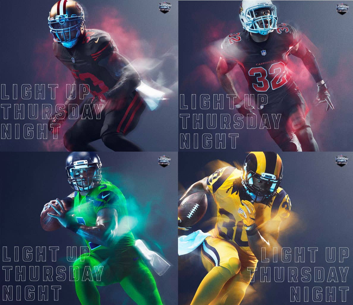 Nike Unveils 'Color Rush' NFL Uniforms
