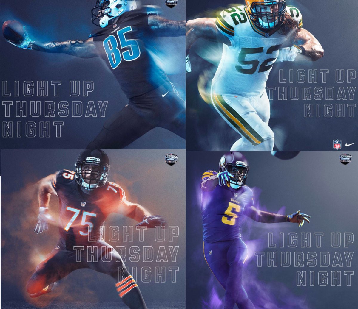 Nike Unveils 'Color Rush' NFL Uniforms