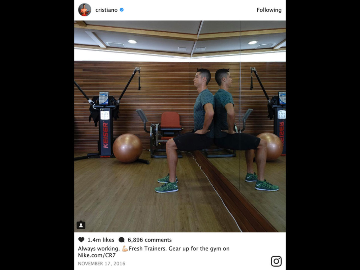 Cristiano Ronaldo’s 21 Most Shredded Instagram Workout Photos - Men's ...