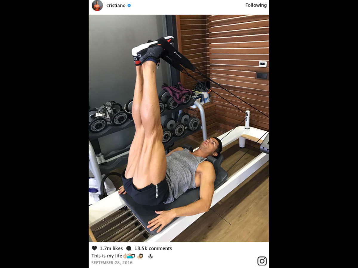 Cristiano Ronaldo’s 21 Most Shredded Instagram Workout Photos - Men's ...