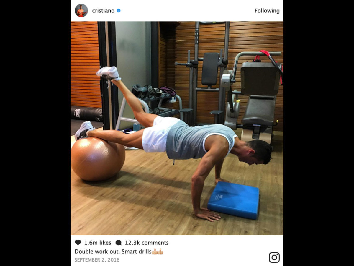 Cristiano Ronaldo’s 21 Most Shredded Instagram Workout Photos - Men's ...