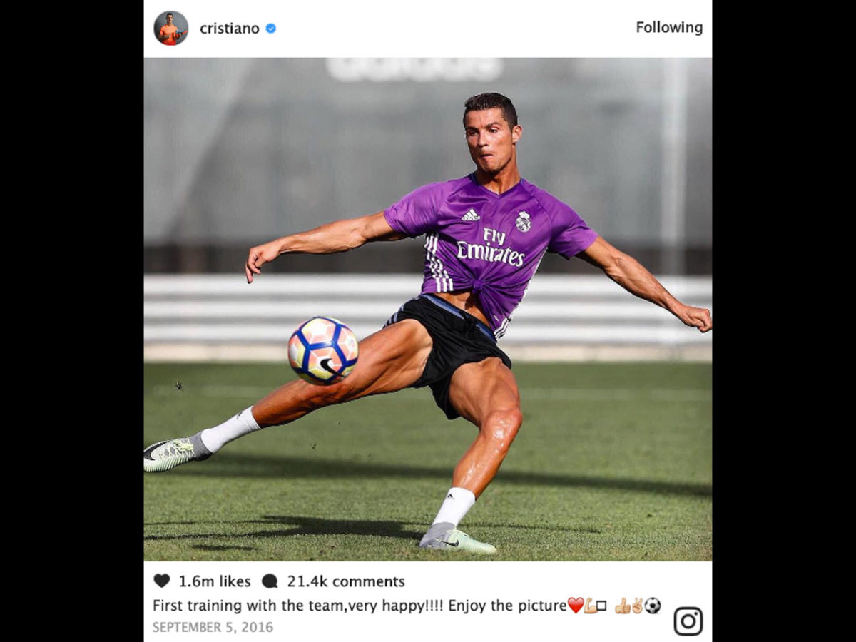 Cristiano Ronaldo’s 21 Most Shredded Instagram Workout Photos - Men's ...