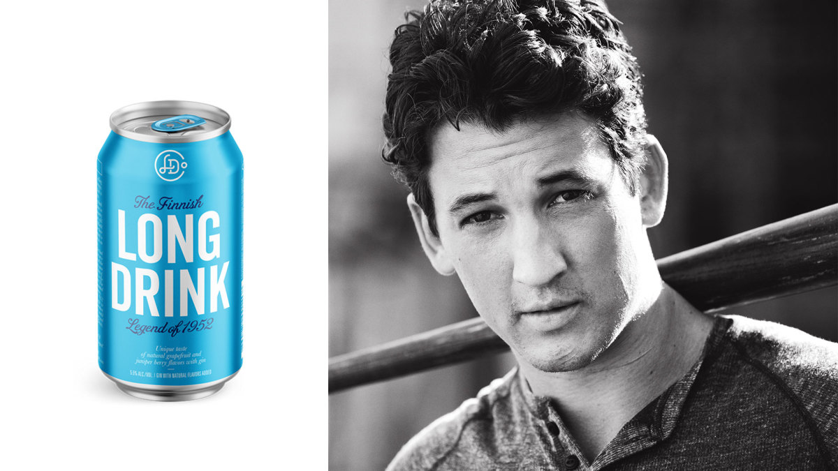 Miles Teller Is Co-owner of Long Drink, a Finnish-Inspired Booze Brand
