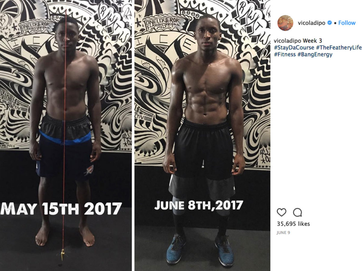 The Top 10 Impressive Athlete Body Fitness Transformations of 2017