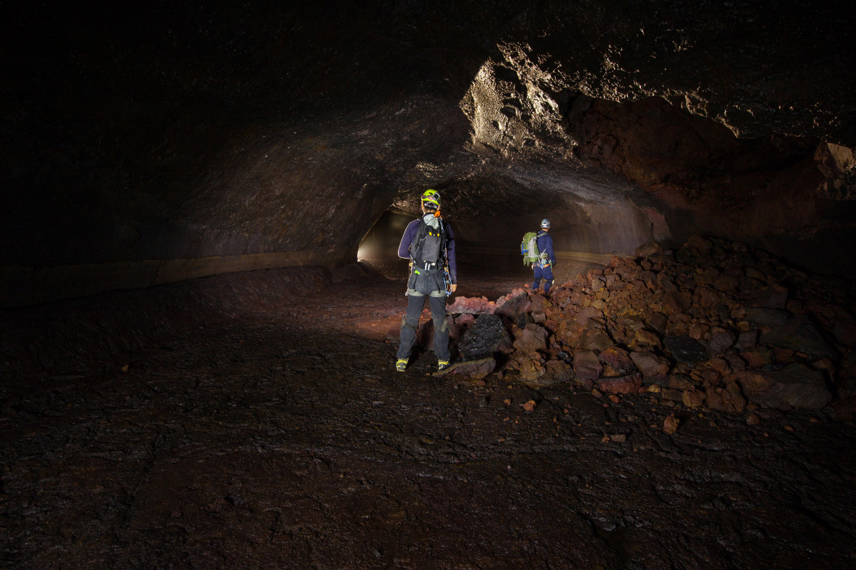 Stunning photos taken of secret lava cave - Men's Journal