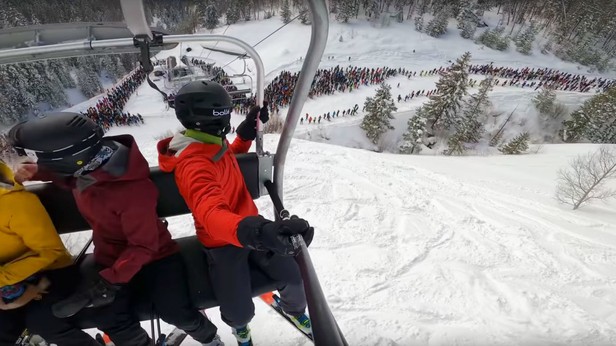 The Lift Lines at Vail Ski Resort This Past Weekend Will Blow Your Mind