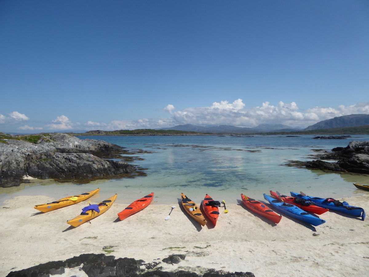 Sea Kayaking in Arisaig, Scotland