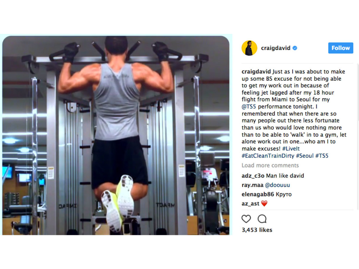 How Singer Craig David Trained for Six-Pack Abs and Got Shredded on ...