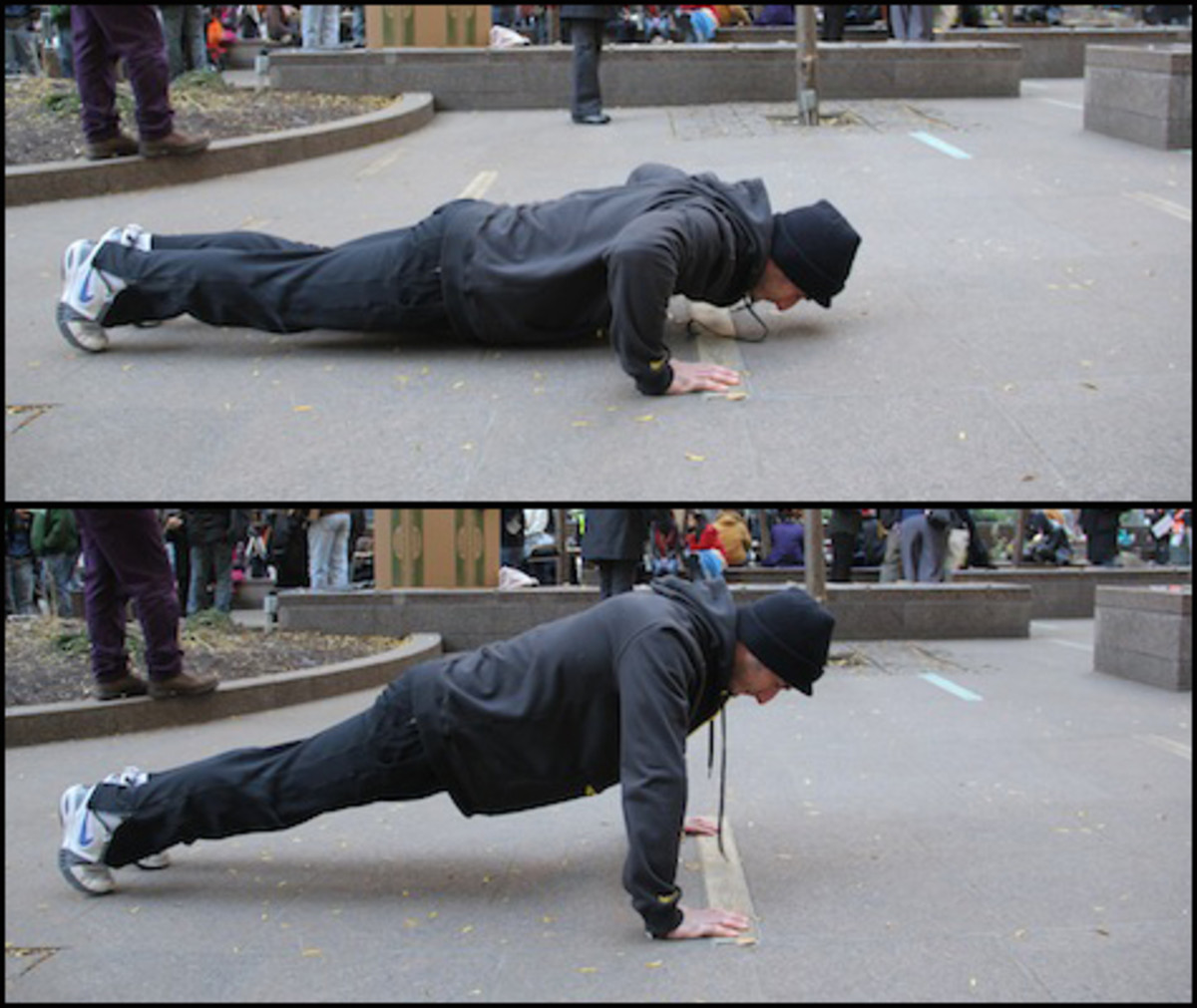 Occupy Wall Street Workout: 99 Reps for the 99% - Men's Journal