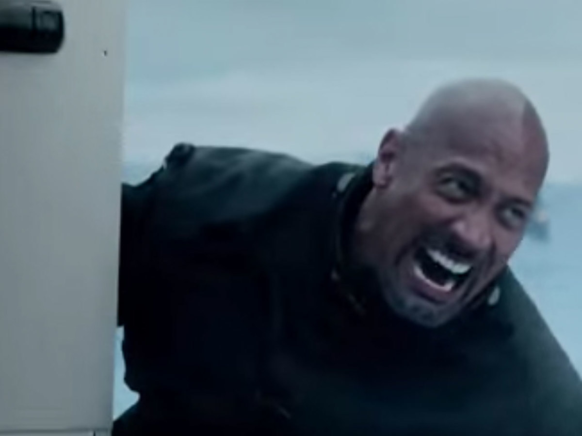 Watch: The Rock stops a torpedo with his bare hands in absolutely ...