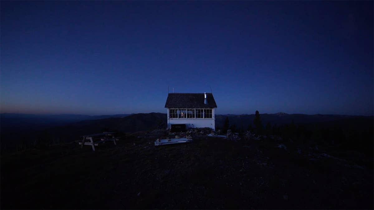 A day in the secluded life of a Montana fire lookout