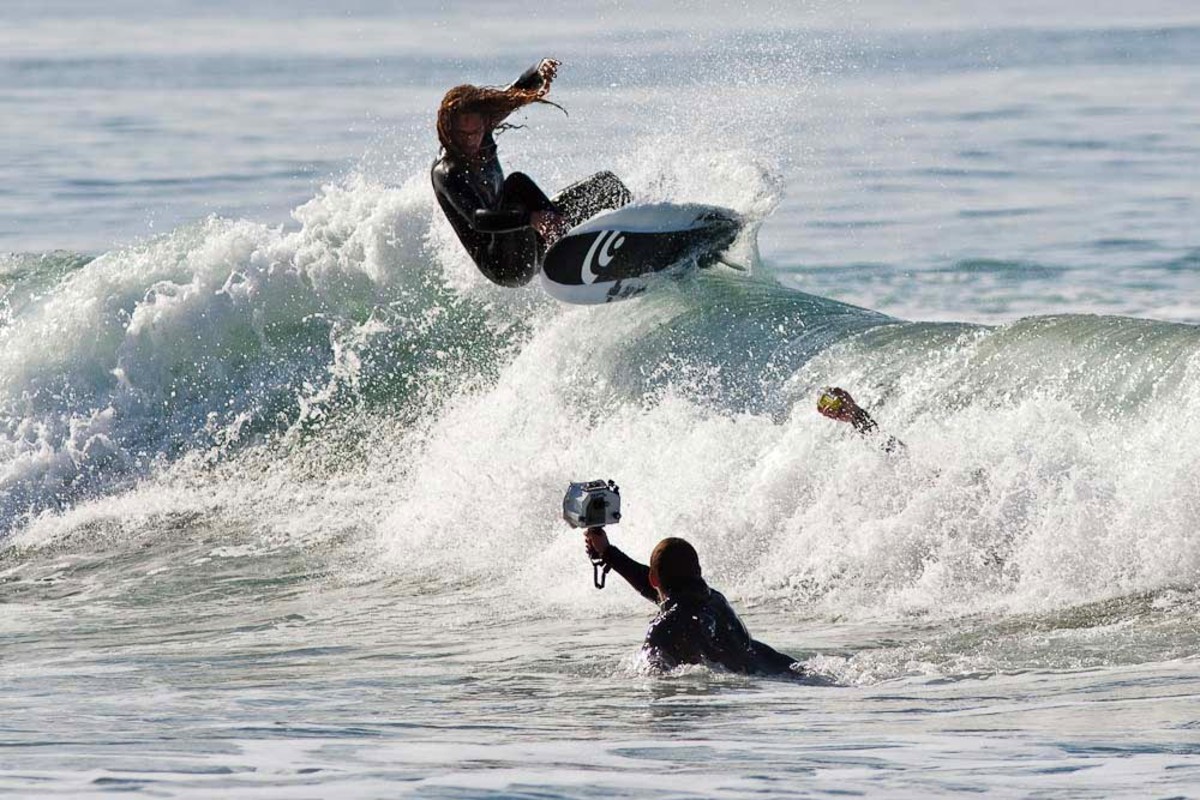 Rob Machado Shreds A Surfboard/Snowboard Hybrid