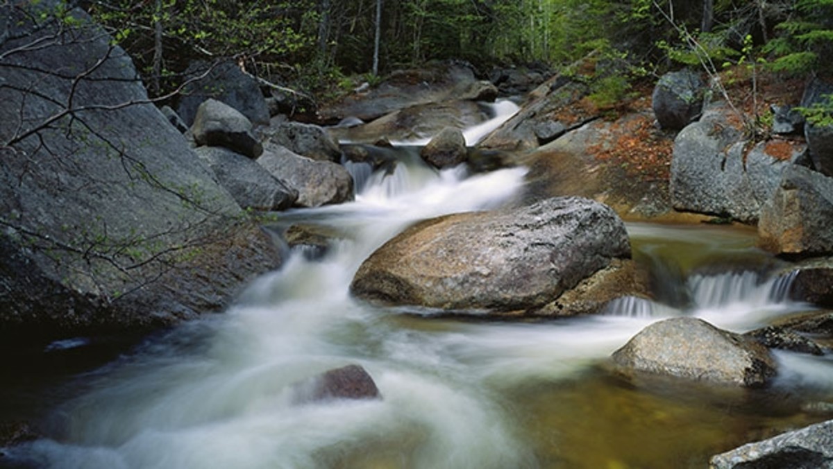 10 Best Natural Waterslides in the U.S.