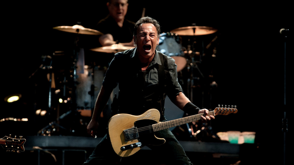 The Story of Bruce Springsteen's Customized Fender Telecaster Guitar