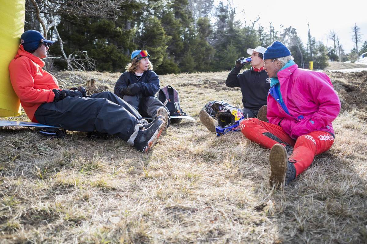 Snowboarding Meets Mountain Biking on Season-Bending Course - Men's Journal