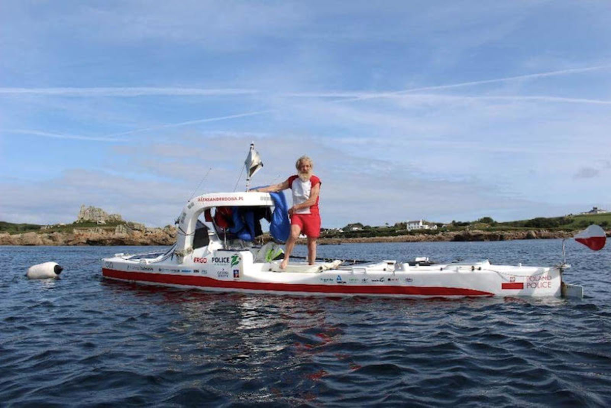 70-Year-Old Kayaker Crosses Atlantic, Keeps Going