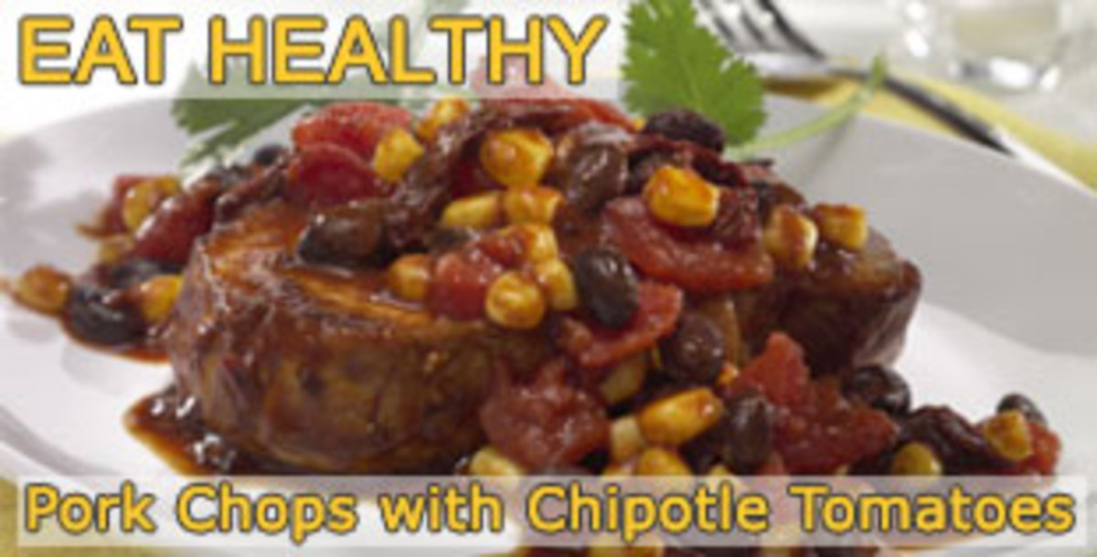 Pork Chops With Chipotle Tomatoes