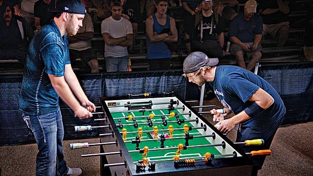 The Party Boy King of Foosball