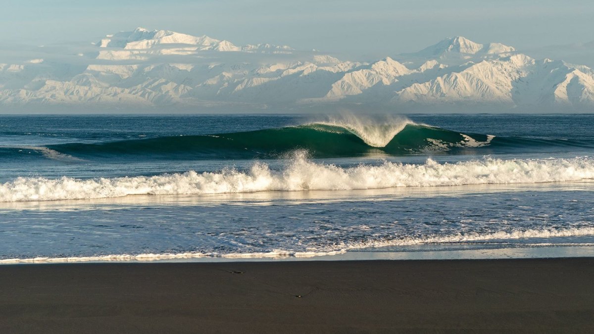The Story of Josh Mulcoy Stumbling Upon a New, Perfect Wave in Alaska