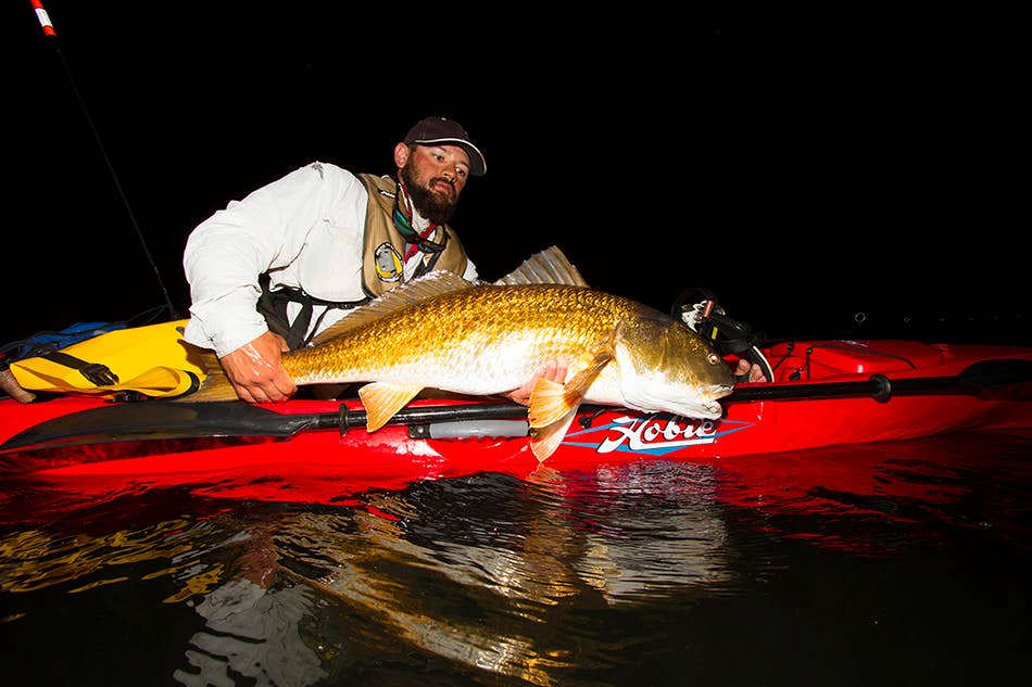 Night fishing for Florida Redfish - Night Raiders; Bright moon, big ...