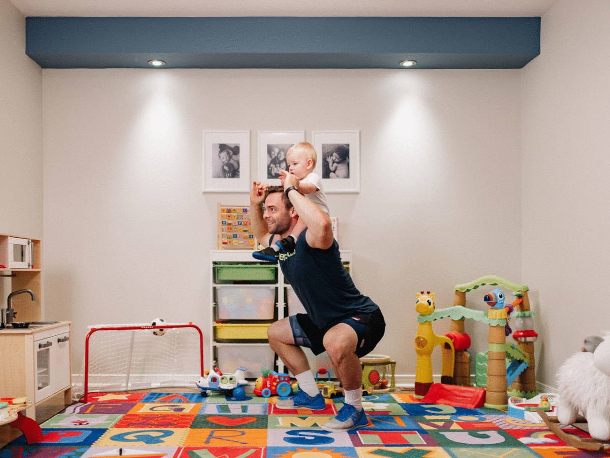 Workout With Baby: The Fitness Routine You Can Do With Your Kid - Men's ...