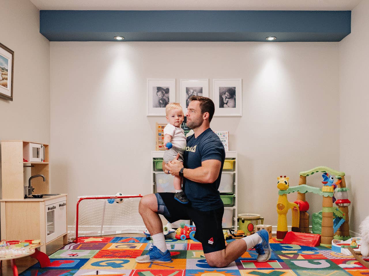 Workout With Baby: The Fitness Routine You Can Do With Your Kid - Men's ...