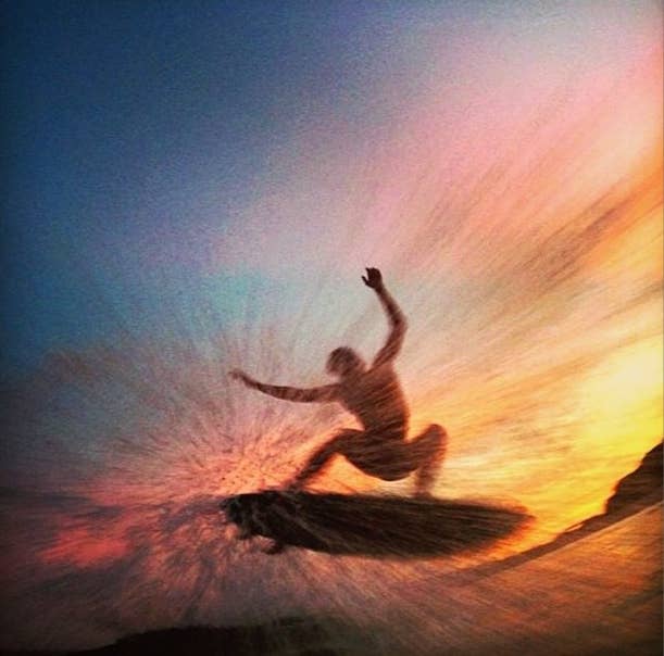 A new surfboard technology from outer space