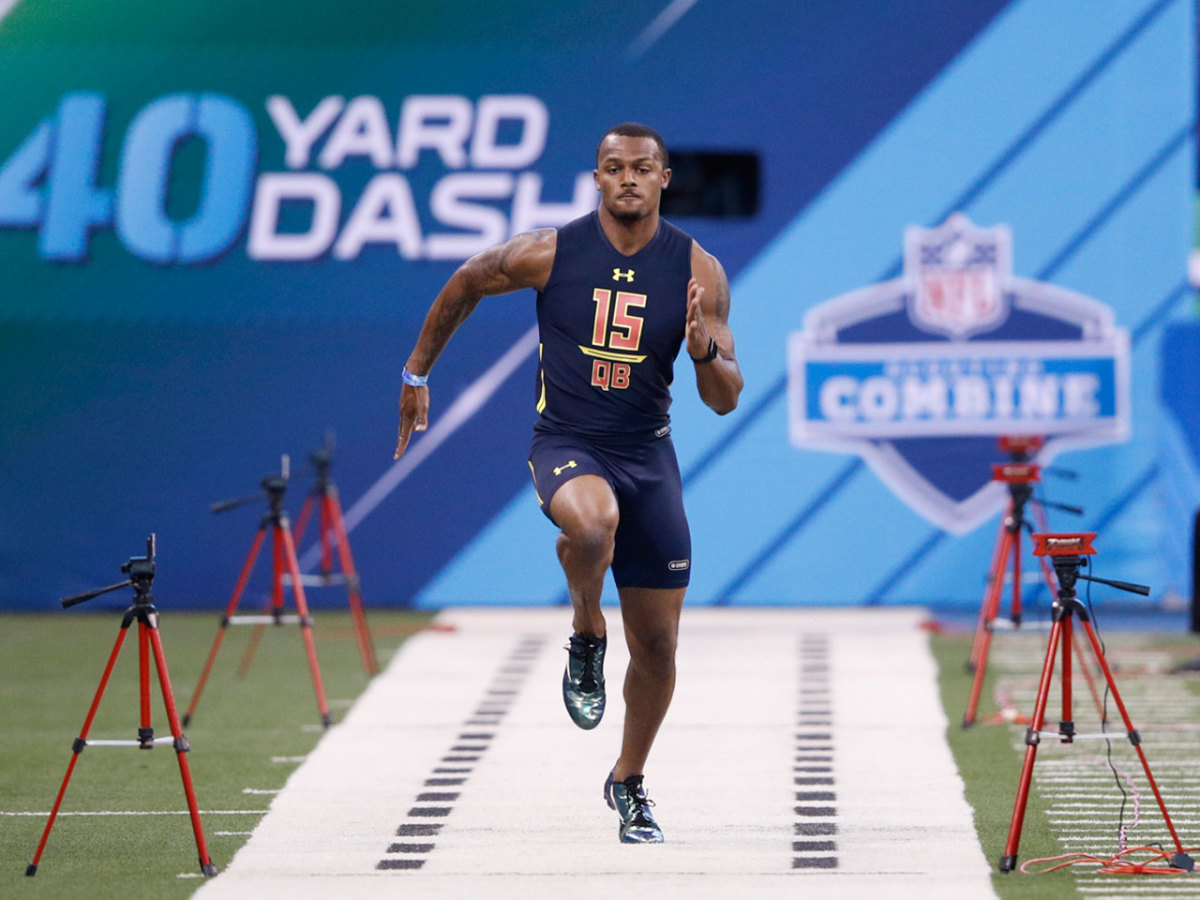 Clemson star Deshaun Watson crushes 605-pound deadlift during NFL draft ...